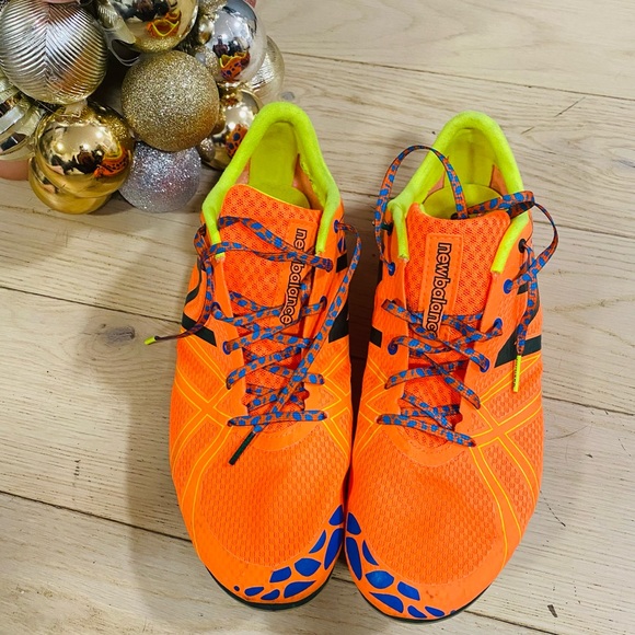 New Balance | Shoes | New Balance Neon Orange Track Spikes 5 | Poshmark